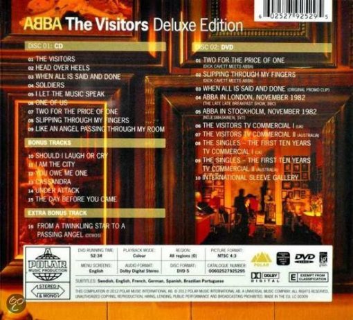 Review: “The Visitors” (Deluxe edition) – ABBA – SparklyPrettyBriiiight