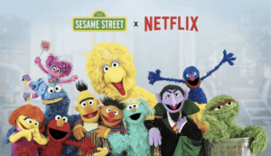 The loveable characters of Sesame Street do their best to get into the ...