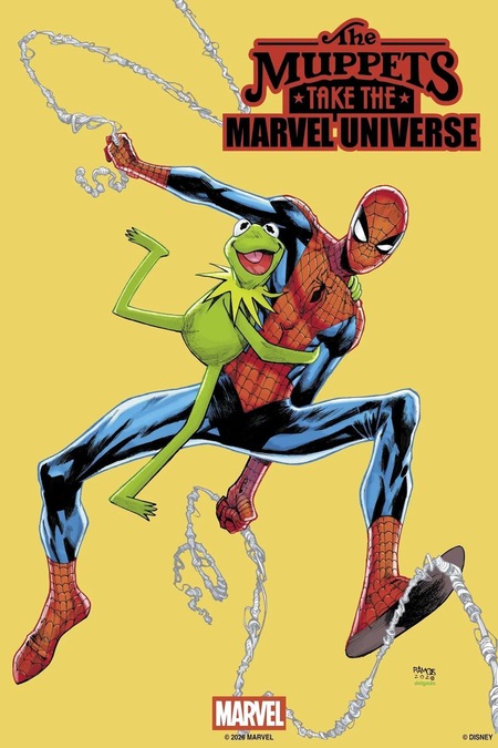 UPCOMING READS: pop culture synergy fun as The Muppets Take the Marvel ...